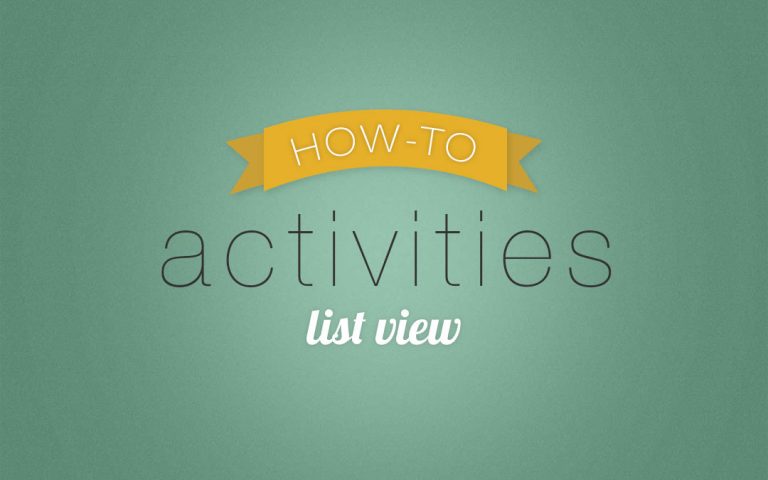 5 Things You Can do With Time2Track’s Activities List | Time2Track Blog